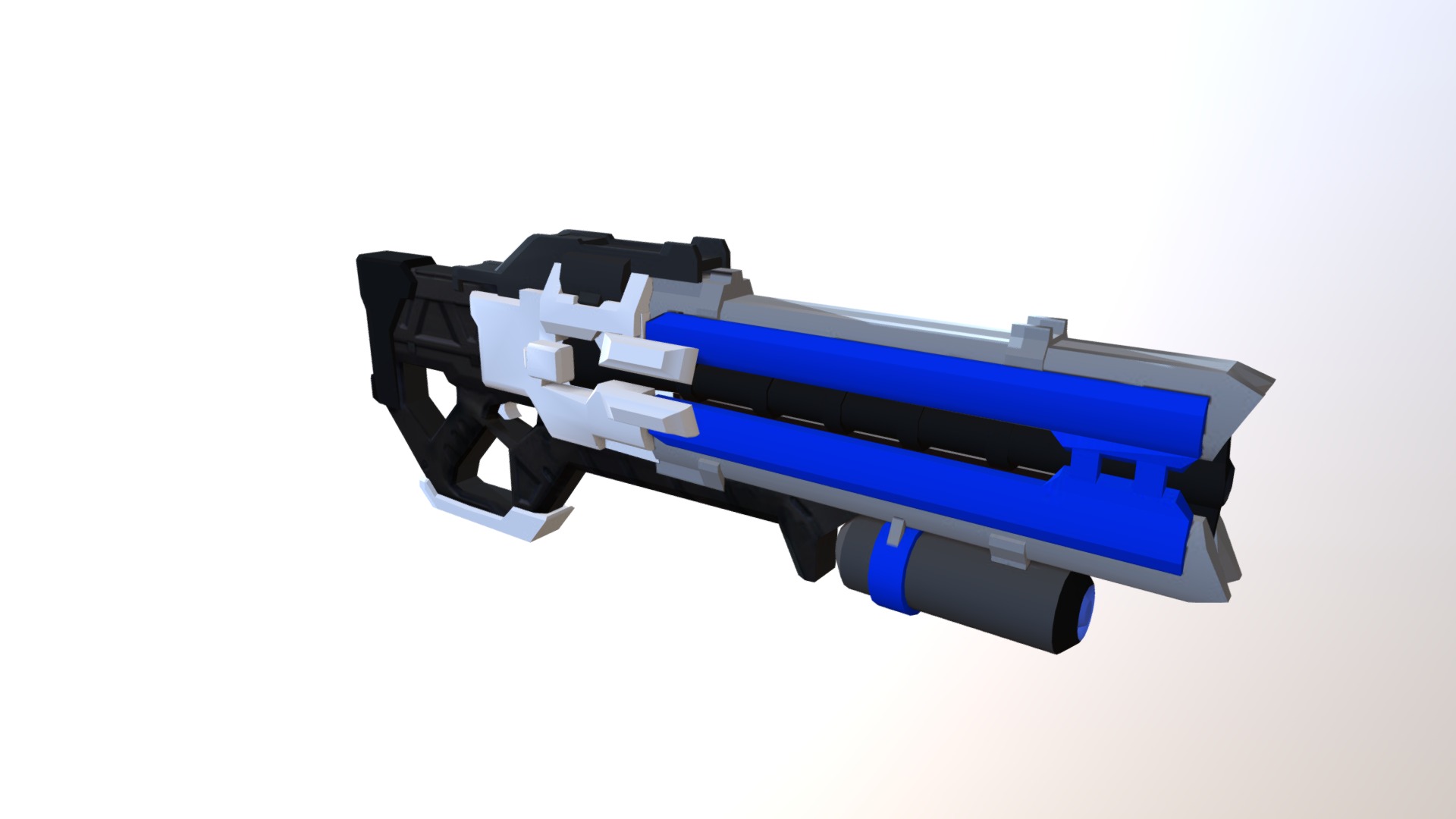 Pulse Rifle - Low Poly Model - 3D model by igsdotcom [9cfc2f6] - Sketchfab