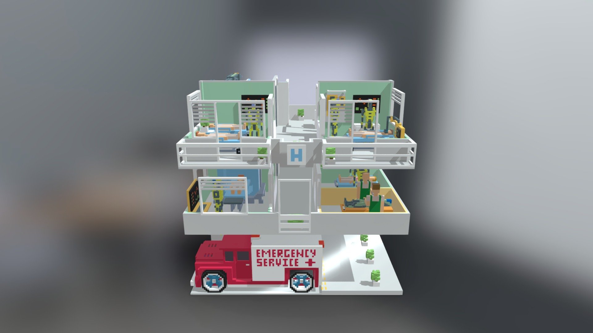 Robots in everyday life - 3D model by INGEN (@tsvyatko) [9cfc308 ...
