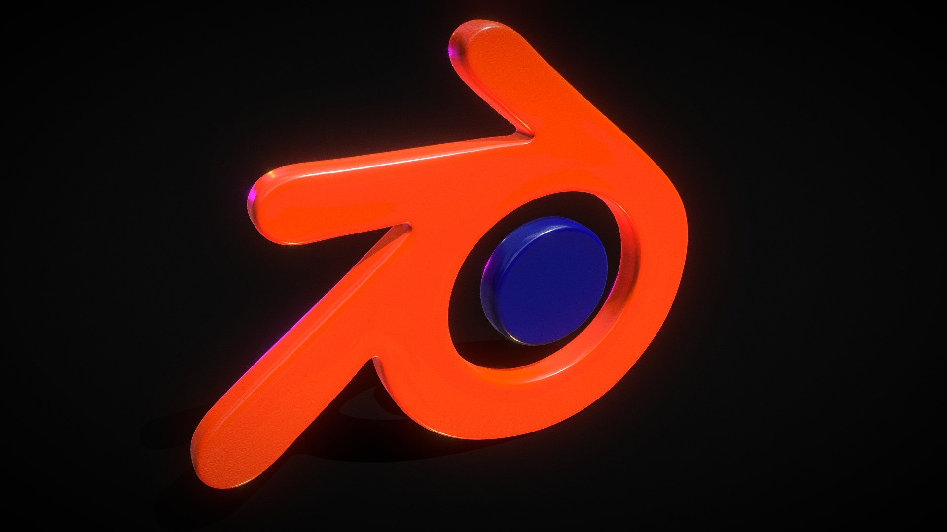 Blender Logo 3D - Buy Royalty Free 3D model by Gabriel Diego ...