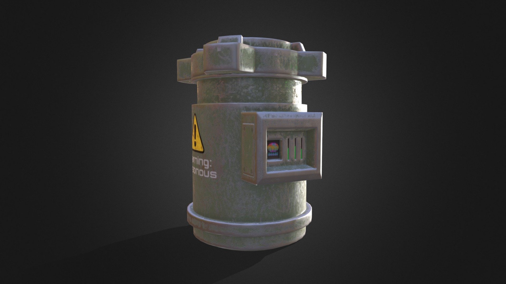 Poisonous Tank - 3D model by Ren009 (@daxyt09) [9cff137] - Sketchfab