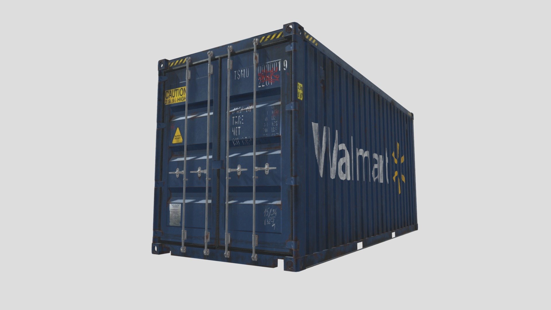 Shipping_container - 3D model by ccsns [9cff727] - Sketchfab