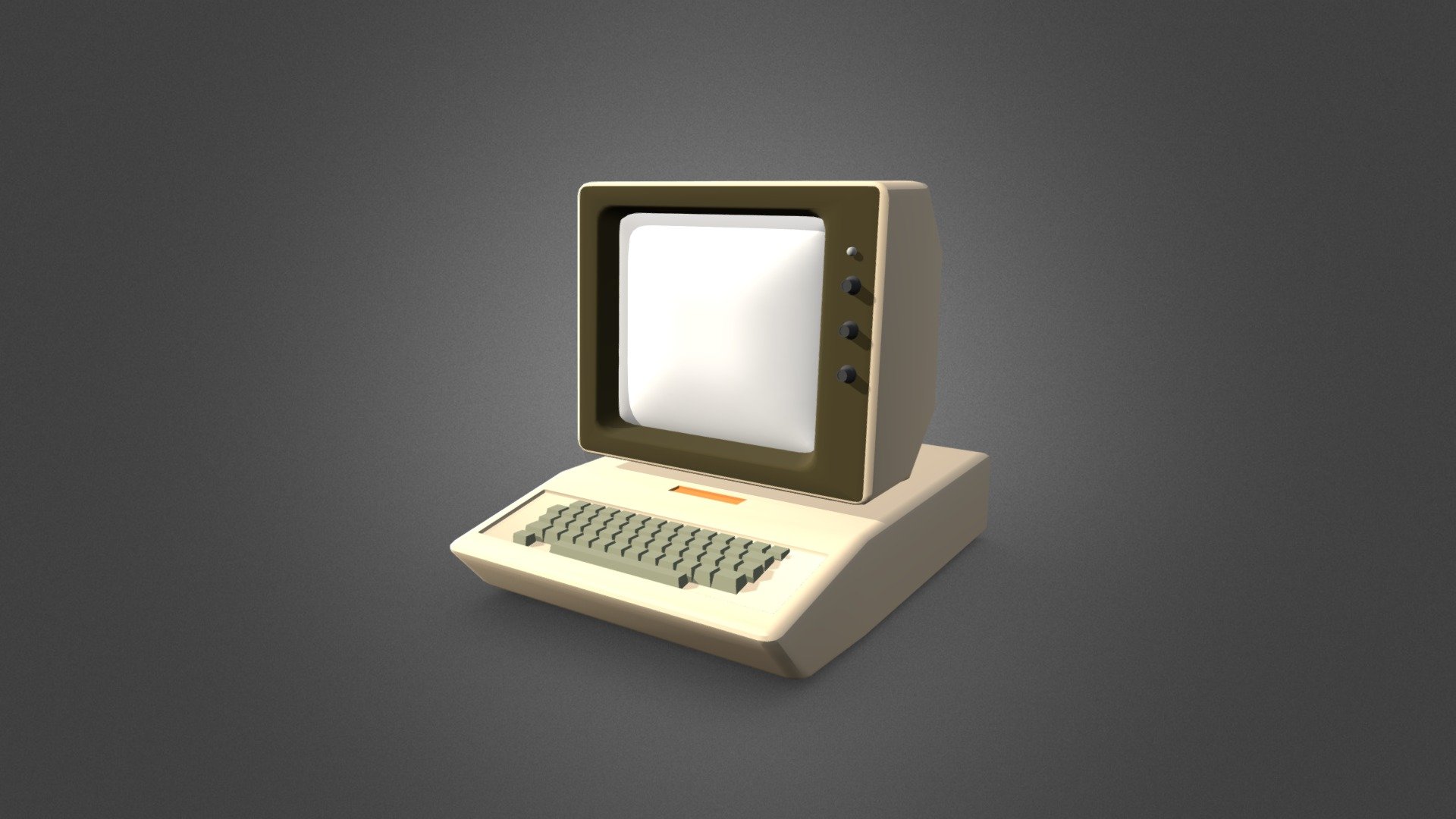 Computer 1977 - Download Free 3D model by FAD164 [9d016b1] - Sketchfab