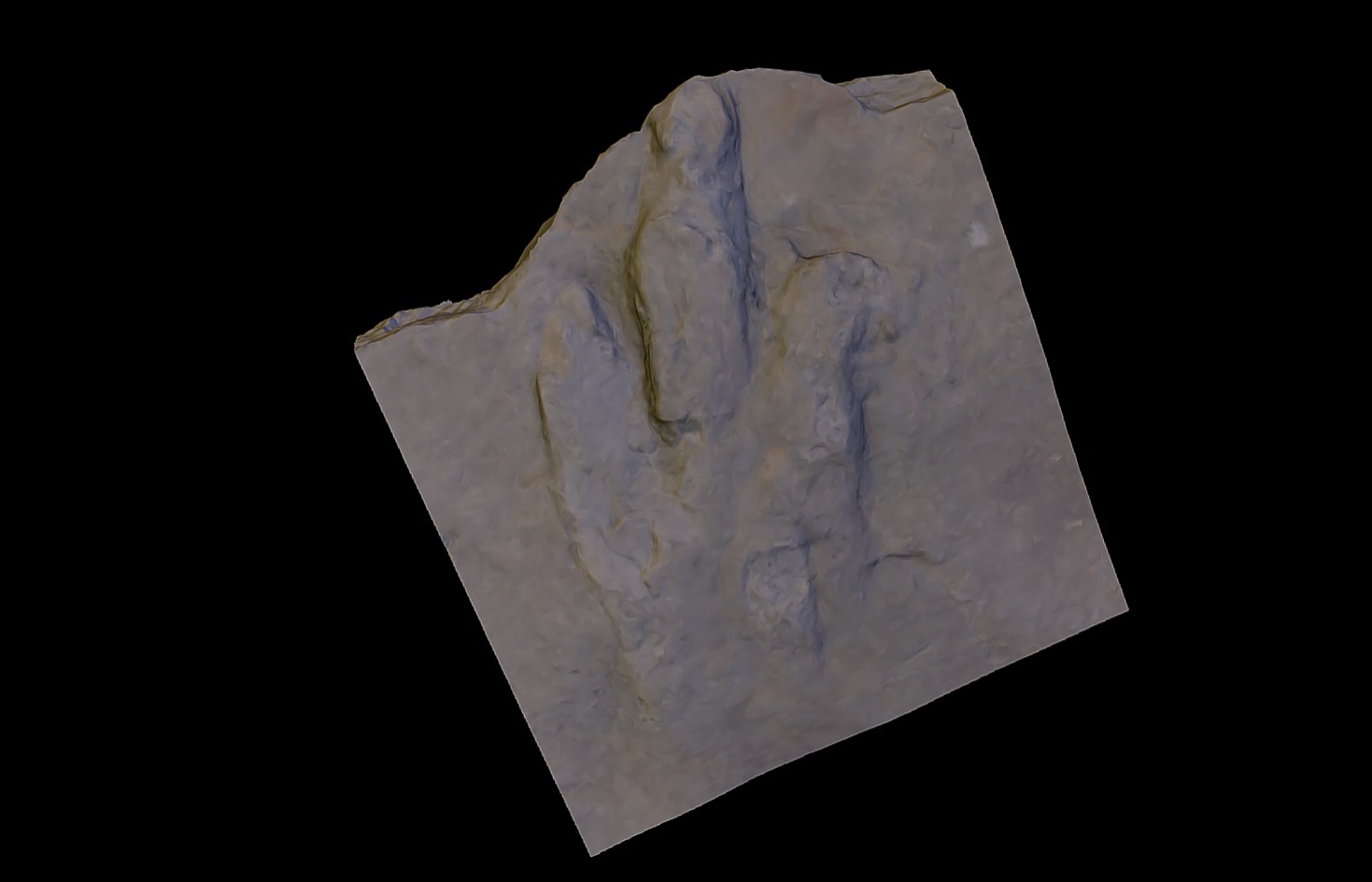 Gettysburg Anchisauripus track - 3D model by American Geosciences ...