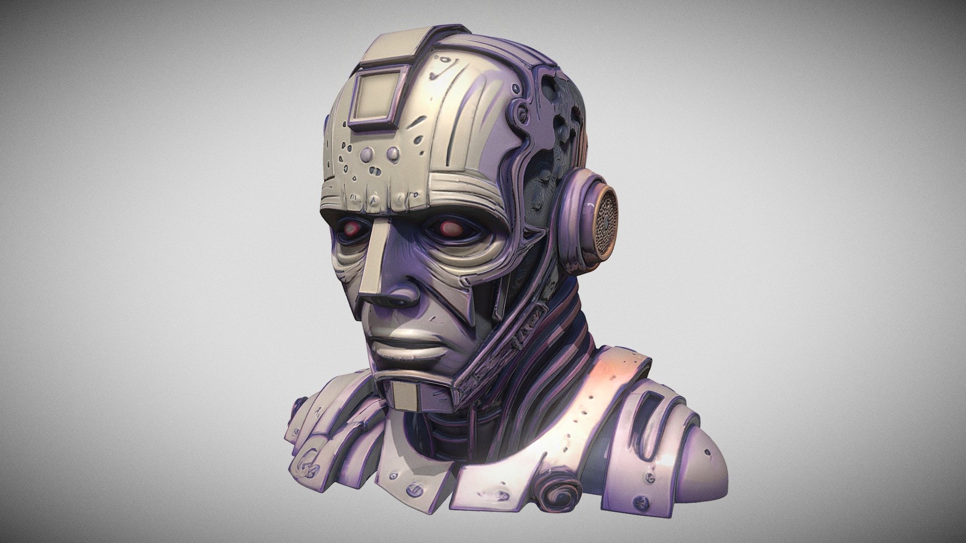 Cyber Face - Download Free 3D model by 4DigitalARTS (@boardreklam ...