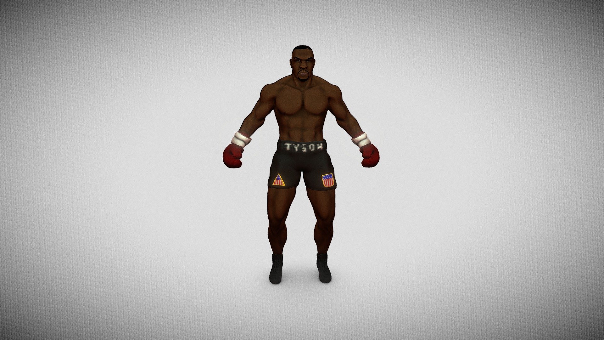 IRON MIKE TYSON - 3D model by yassin.galoul.93 [9d09d57] - Sketchfab