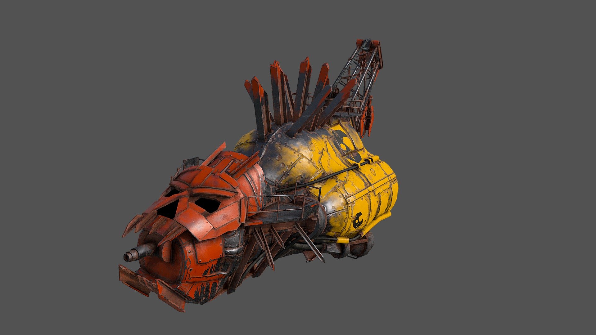 Ork Minelayer - 3D model by Javafern (@Javafernious) [9d09e0b] - Sketchfab