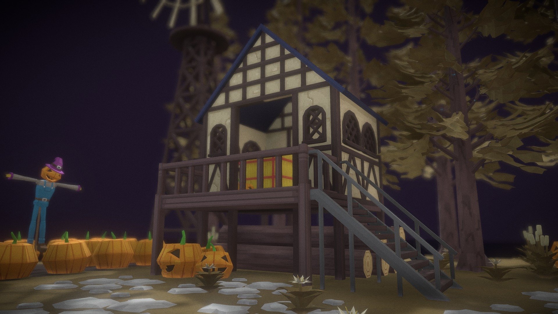Halloween - 3D model by ProjectV [9d0be1b] - Sketchfab