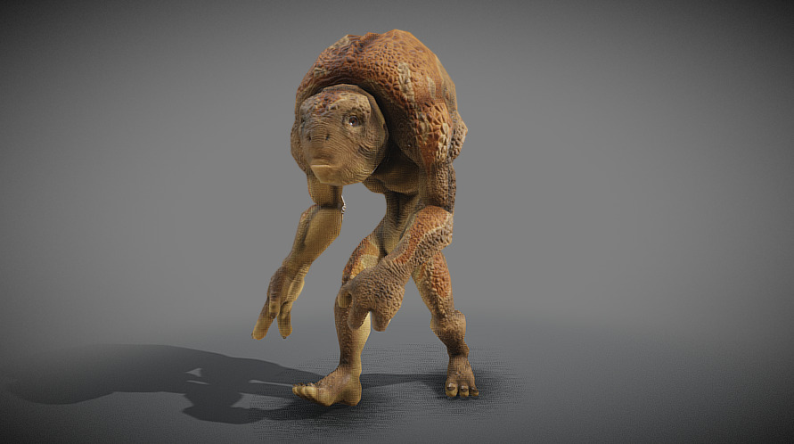 Creature Walk Cycle - 3D model by Kyan0s [9d0c19a] - Sketchfab