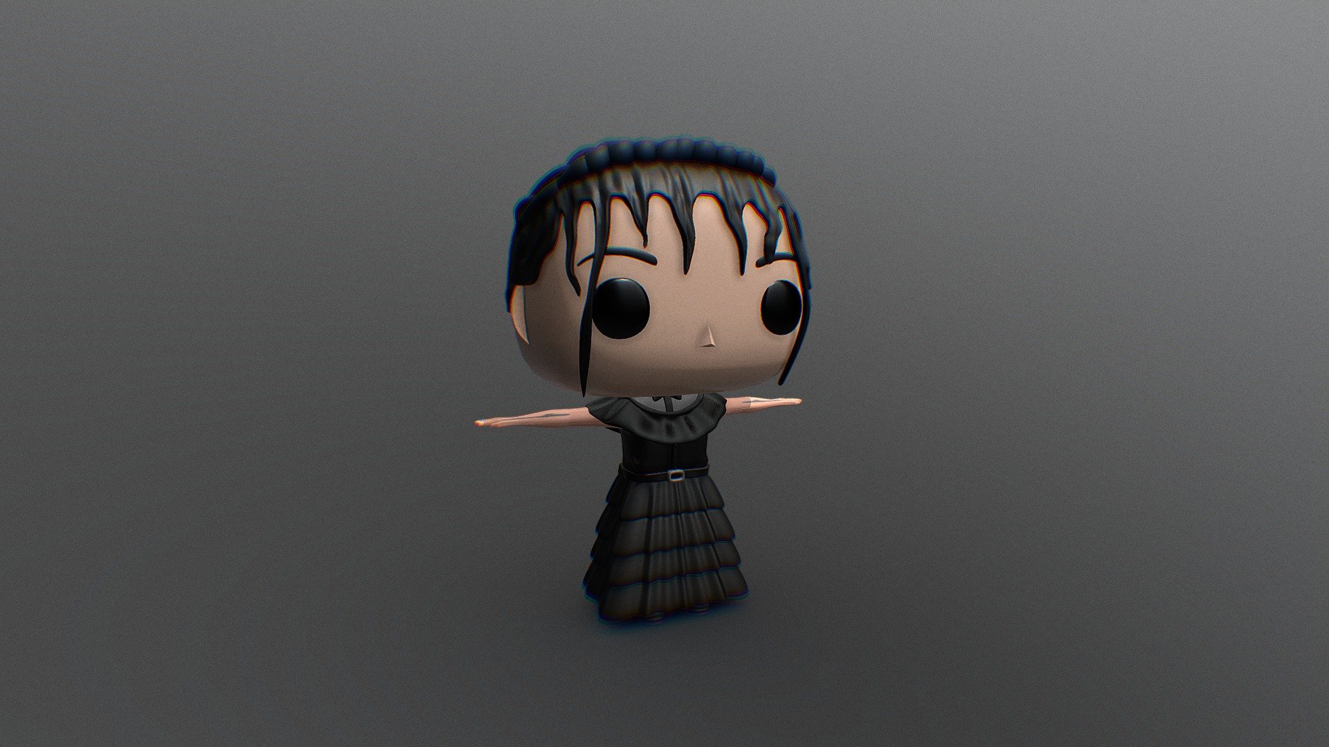 WEDNESDAY DANCE SCENE FUNKO POP - 3D model by UGIBUGI [9d0c6a3] - Sketchfab