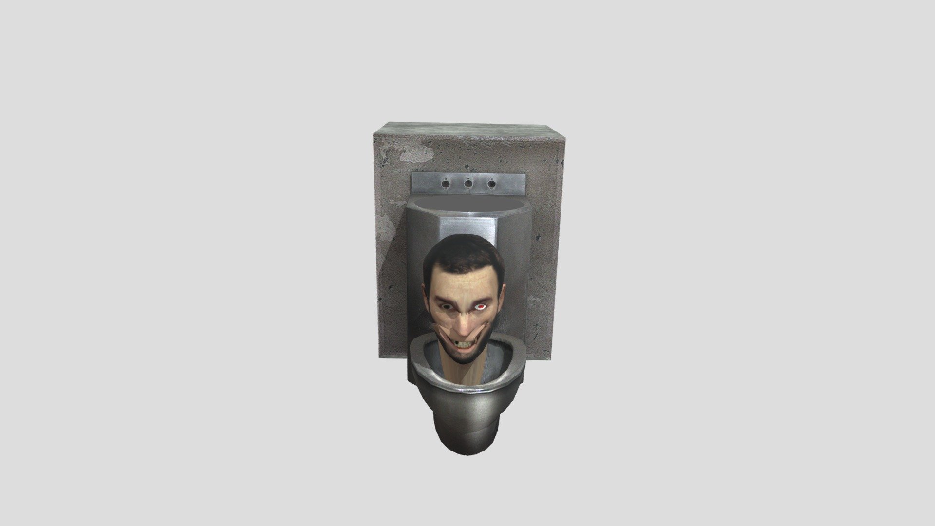 crazy_skibidi_toilet - 3D model by Ranking gmod (@Jo7) [9d0dd1d ...