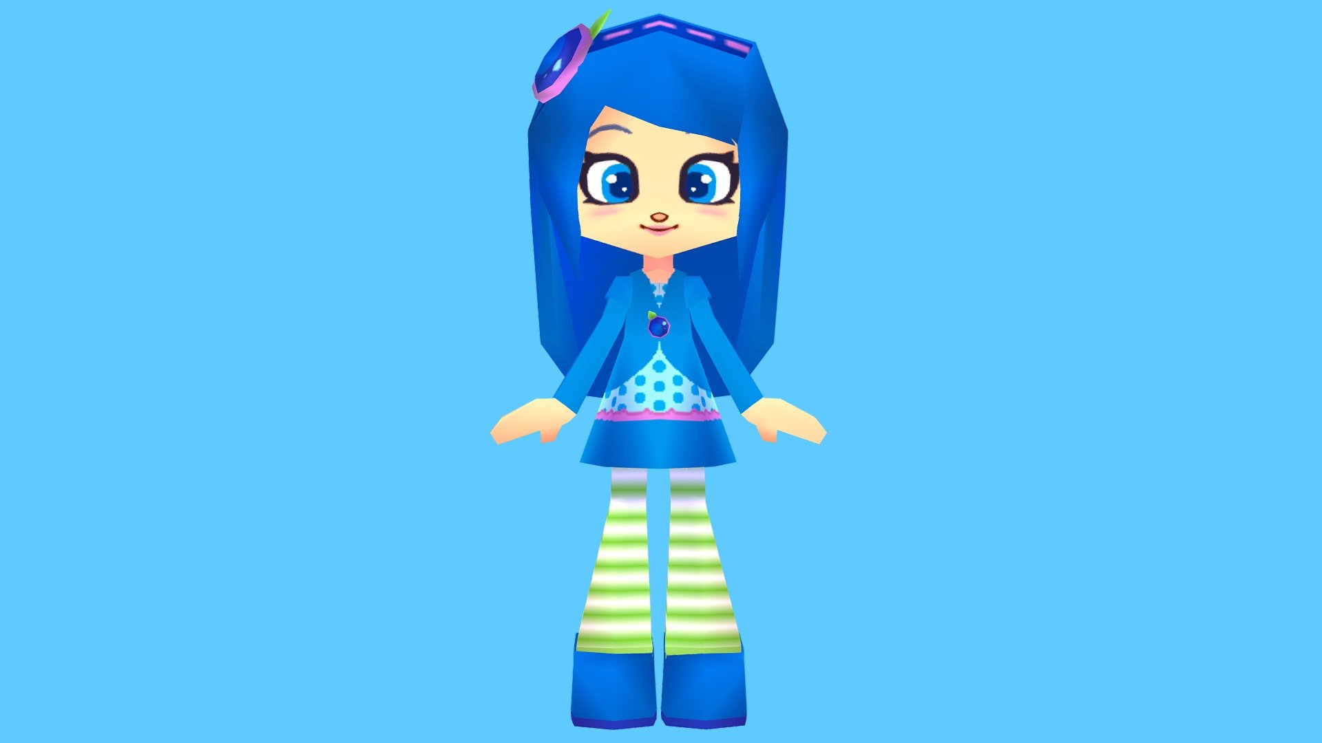 Blueberry Muffin - 3D model by strawbebby228 [9d0df67] - Sketchfab