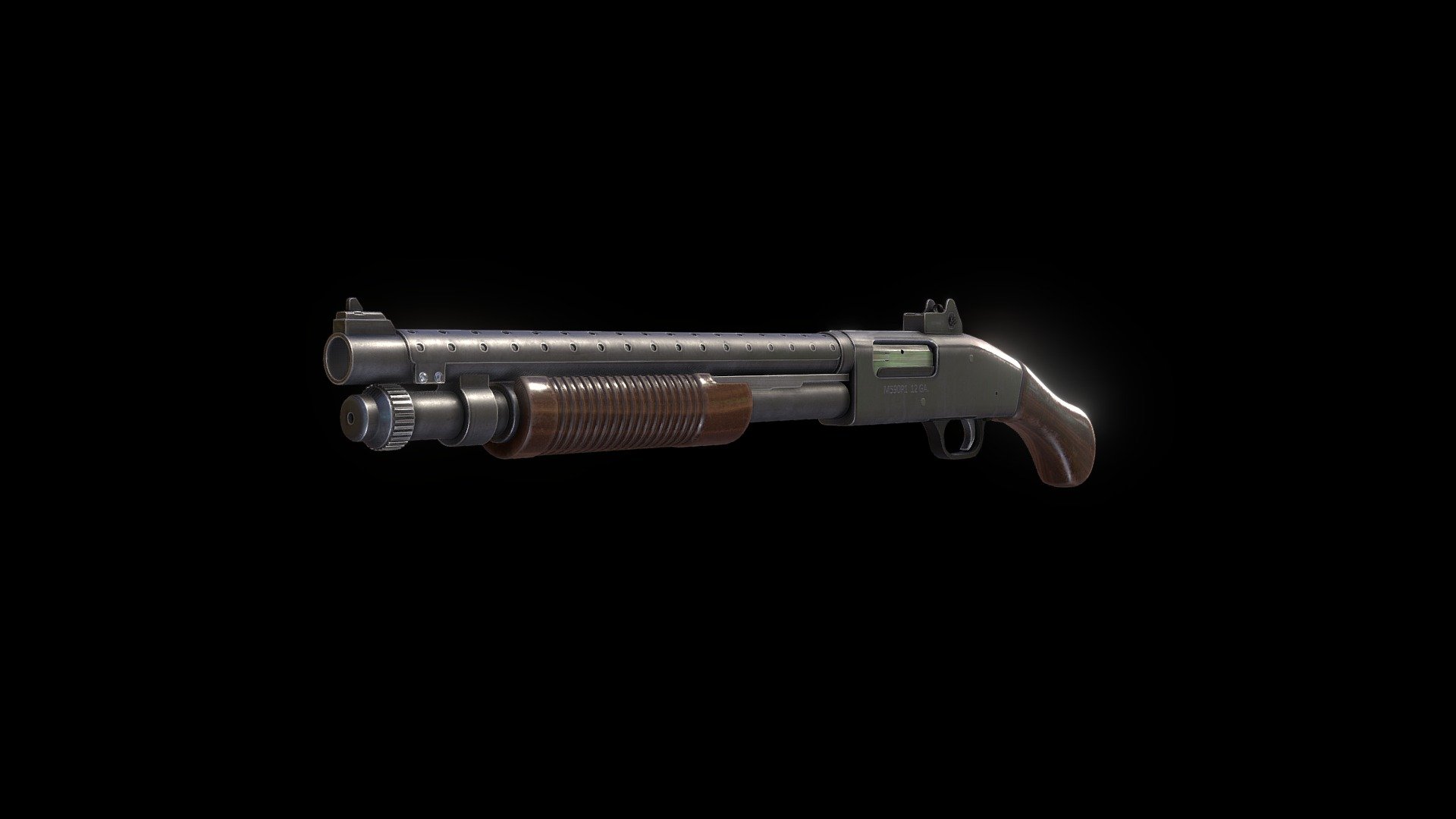 SHOTGUN M590 SHOCKWAVE - 3D model by Alyrio.Tkachenko [9d0e163] - Sketchfab