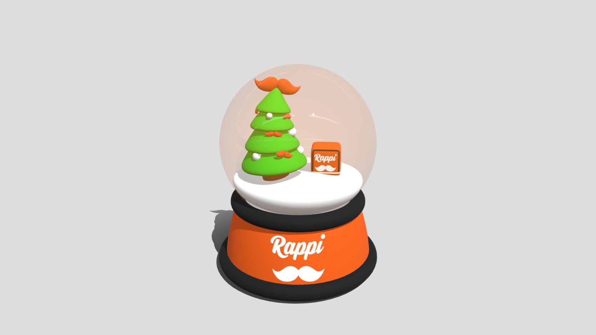 Esfera Rappi 1 - 3D model by renderd275 [9d0ee5f] - Sketchfab