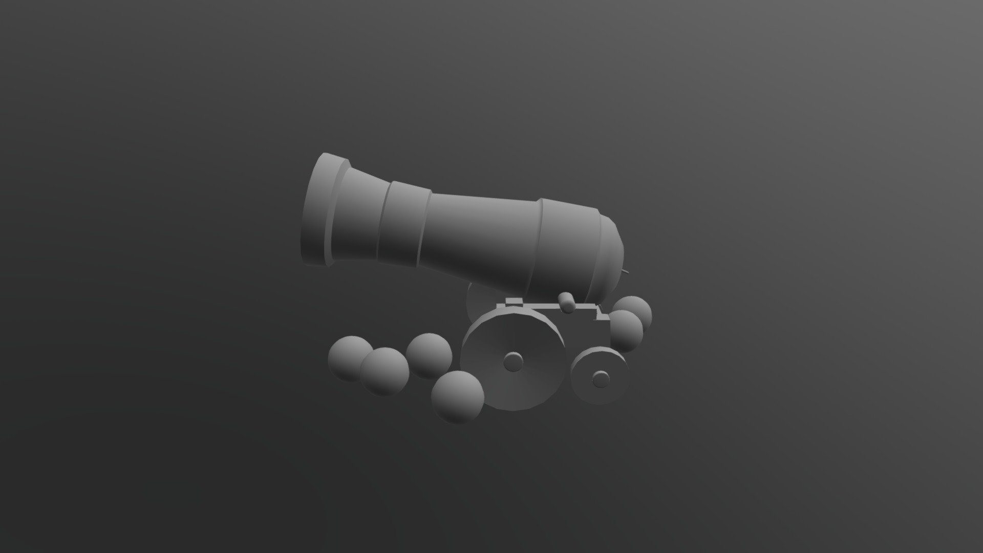 Cañon - 3D model by Jeison Morales (@jovimoral) [9d0f090] - Sketchfab