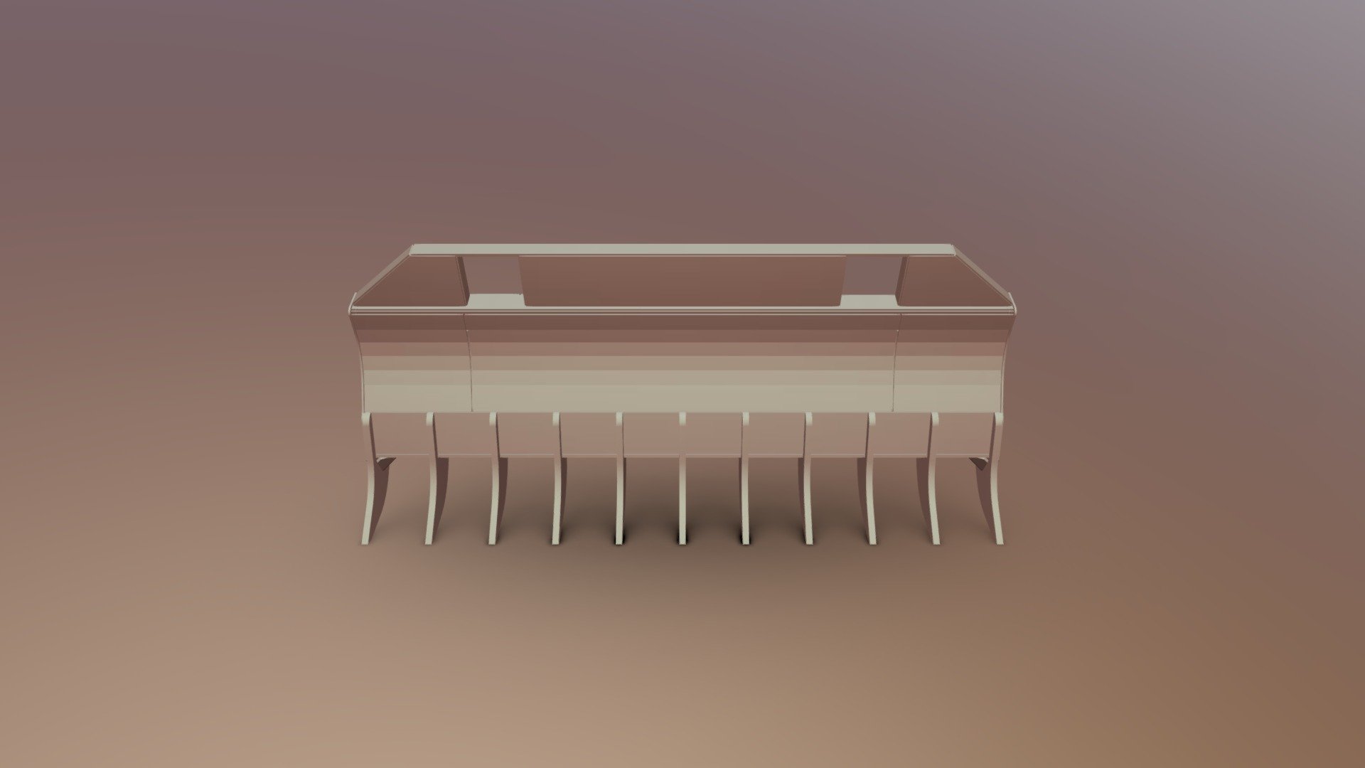 Root rake for D6 dozer - 3D model by Serhii Ohnystyi (@ohnystyi ...