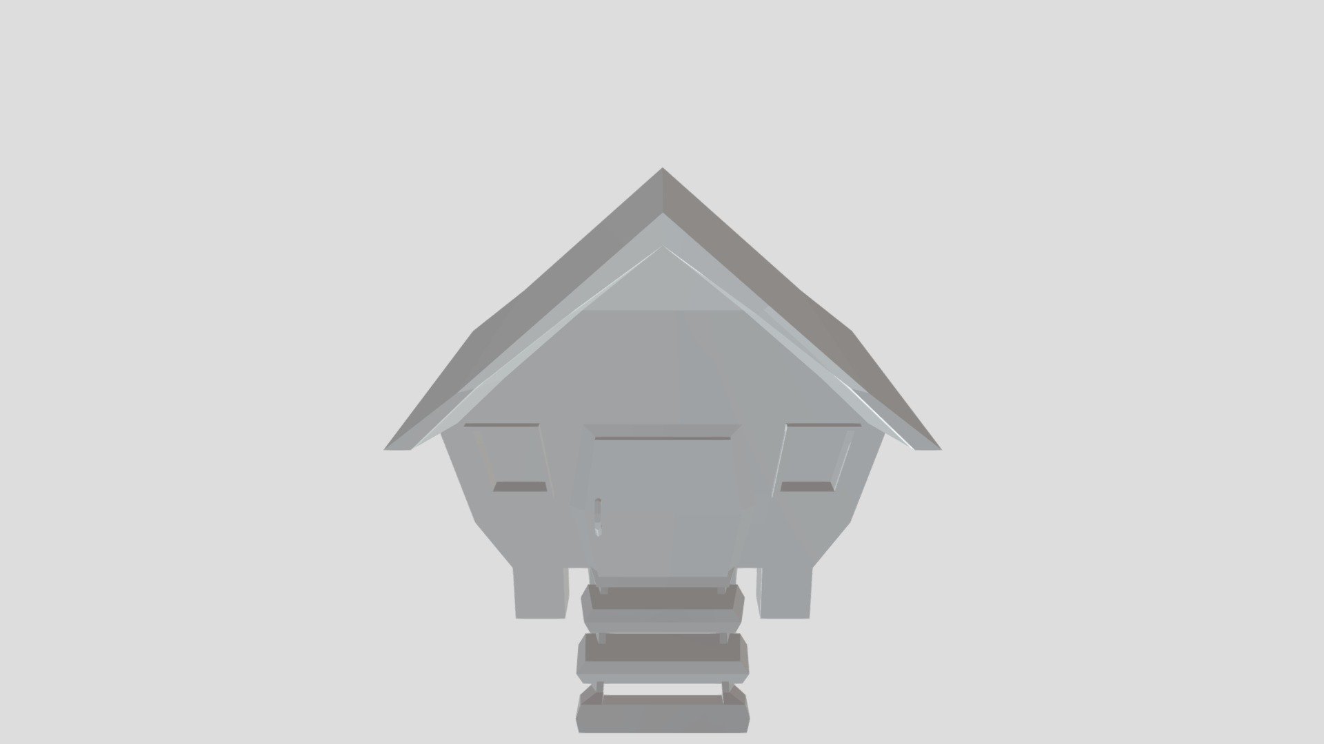 House - Need to add windows - 3D model by callum-goddard [9d0fe80 ...