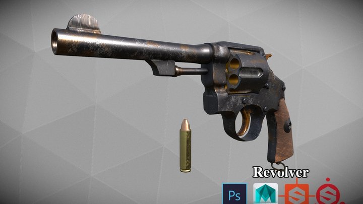 Old-gun 3D models - Sketchfab