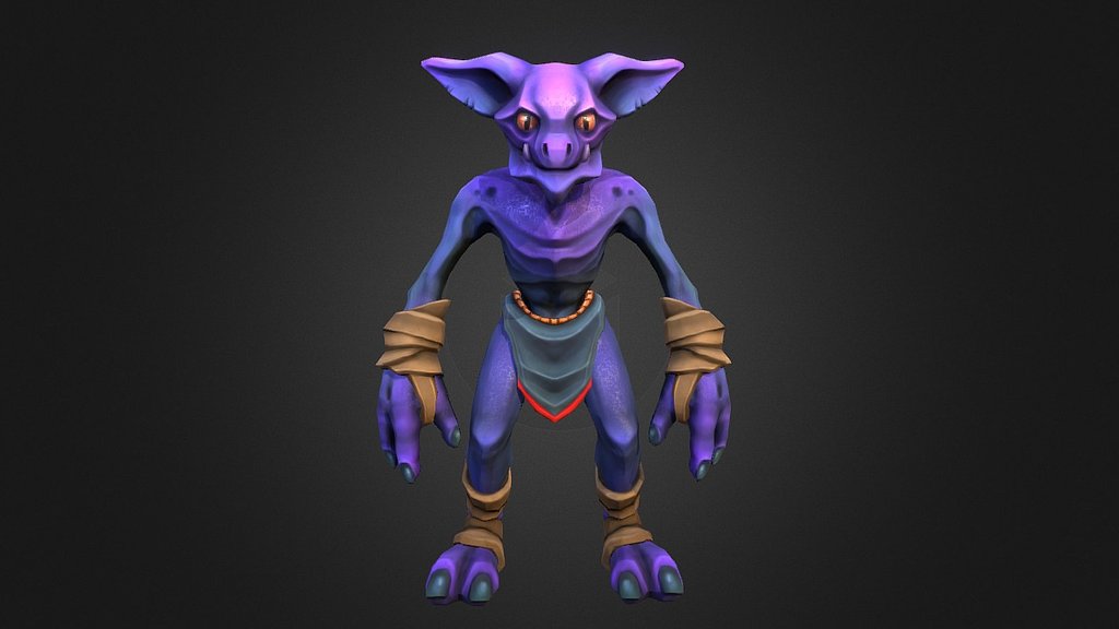 Forced: Eternal Arenas- Darkhunter Imp - 3D model by Mona Skoog (@mona ...