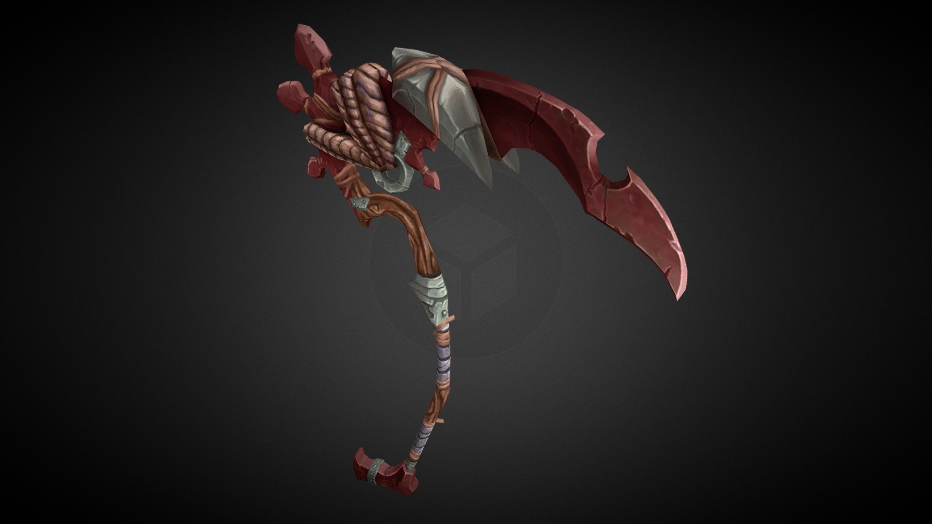 World of Warcraft themed Scythe - 3D model by Menio Folie (@Menio ...
