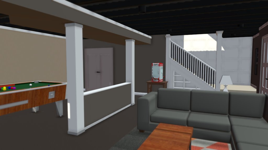 Basement - 3D model by doodleguy [9d11ee7] - Sketchfab