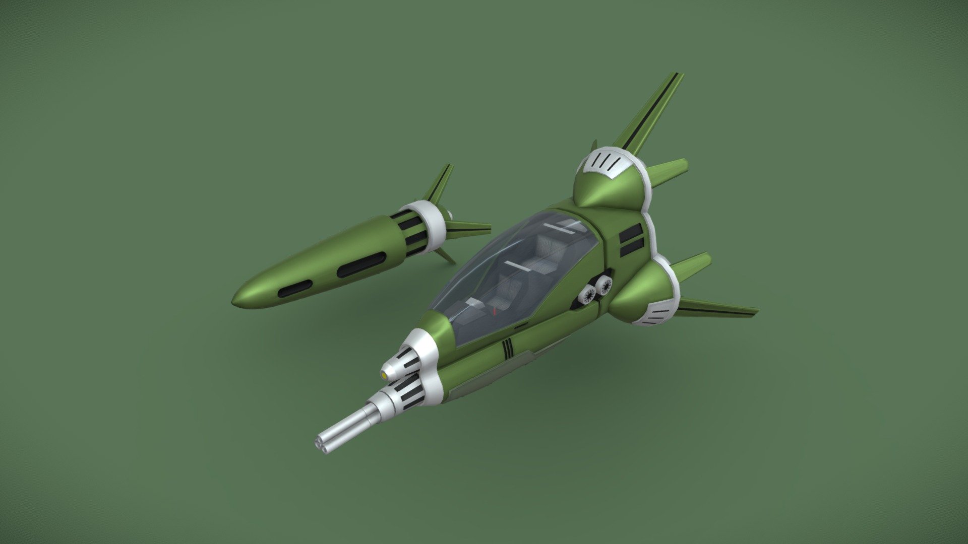 Fighter Pod - Buy Royalty Free 3D model by Bhavik_Suthar [9d1213c ...