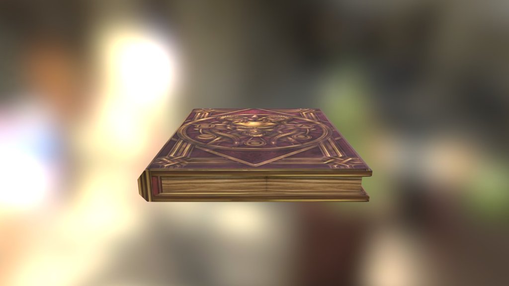 Single Book V3 - 3D model by ihezrou [9d12815] - Sketchfab