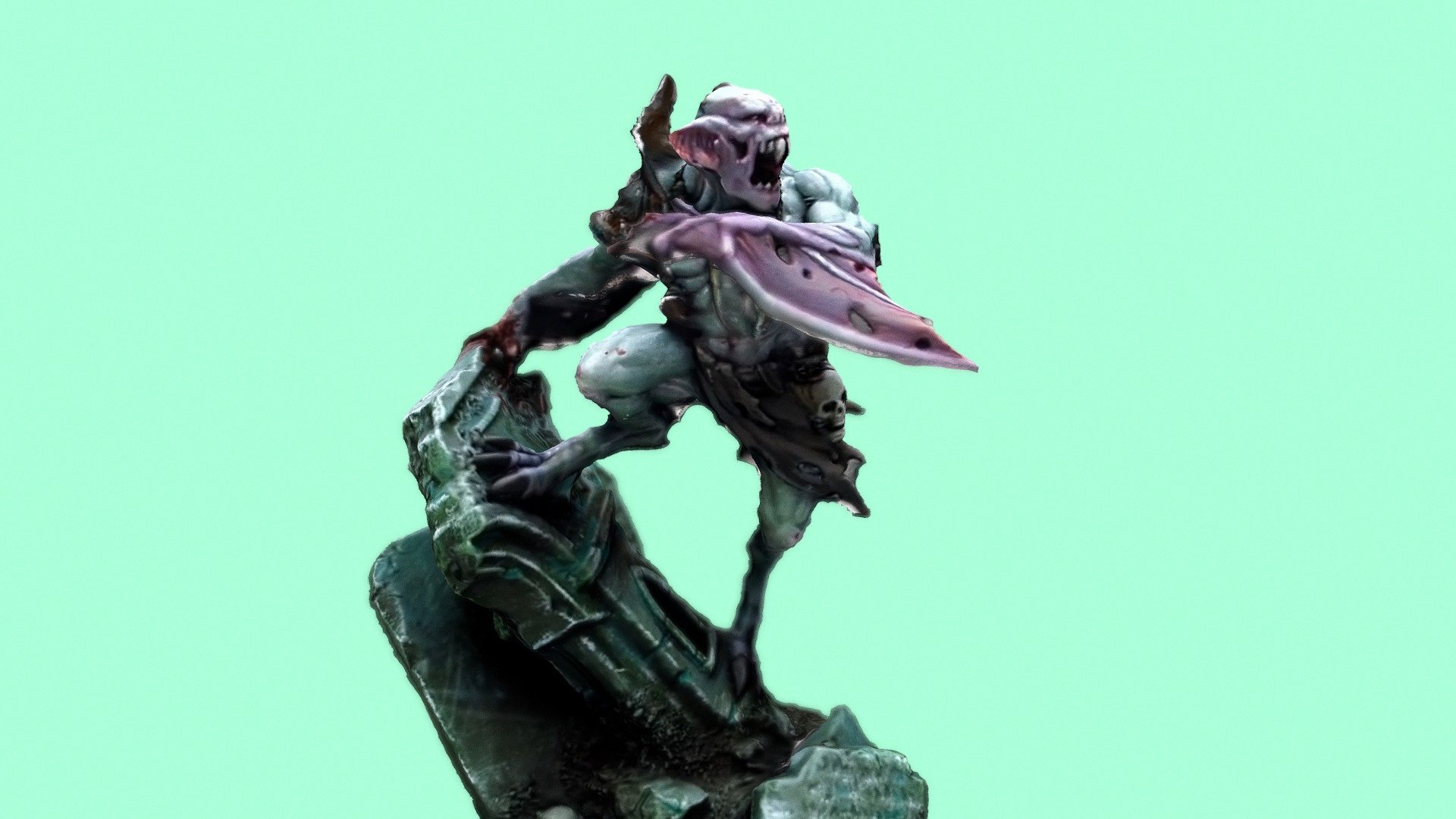 Scan of Strigoi Vampire from Roman Lapp - 3D model by riccardogiorato ...