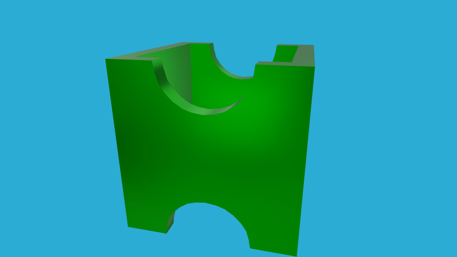 Open ended cube with cradles - 3D model by fasteng [9d14f78] - Sketchfab