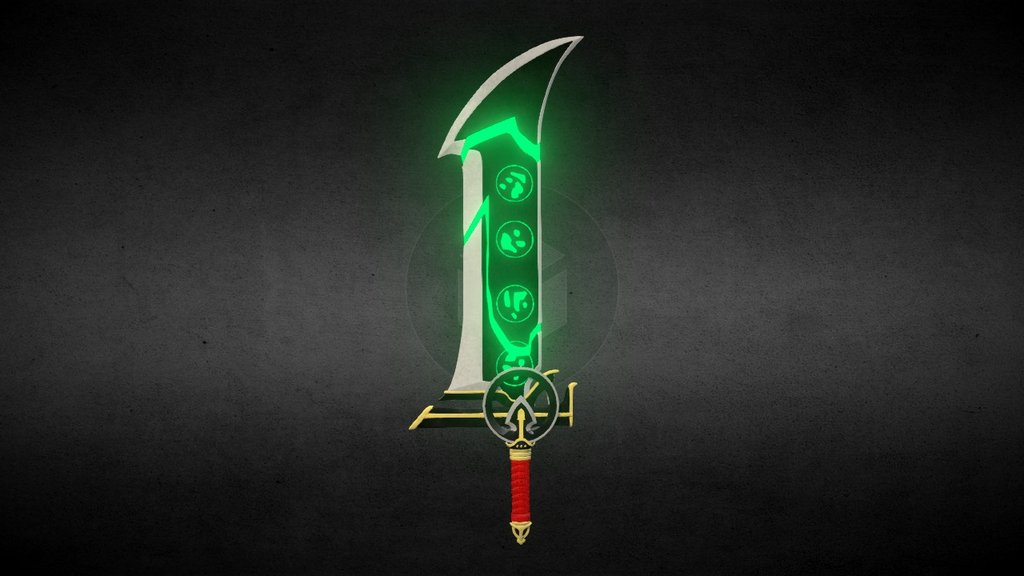 Riven Sword - 3D model by Chíp Ngu (@chipluxubu) [9d17446] - Sketchfab