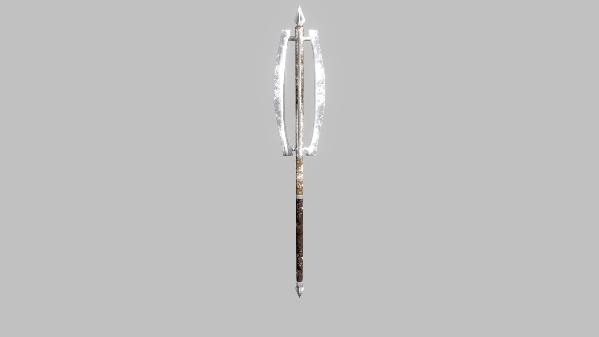 Two Handed Winter Mace - 3D model by kolomenm [9d18644] - Sketchfab