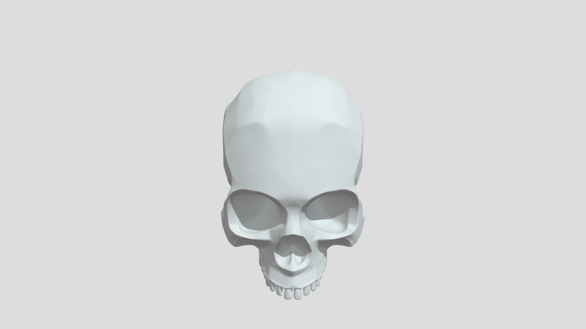 Human Stylized Skull - 3D model by V0ltSirt [9d19036] - Sketchfab