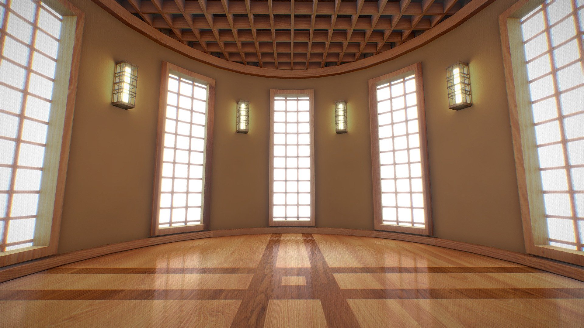 VR Meditation Room - EL13 - Buy Royalty Free 3D model by lazae [9d1989e ...
