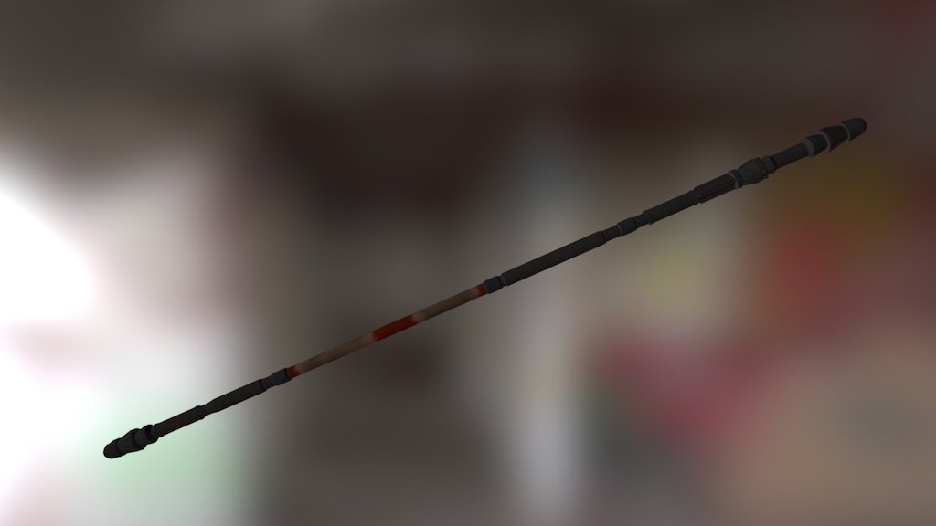 Reys Quarterstaff (UPDATE) - 3D model by Lancelot (@lord_lancelot ...