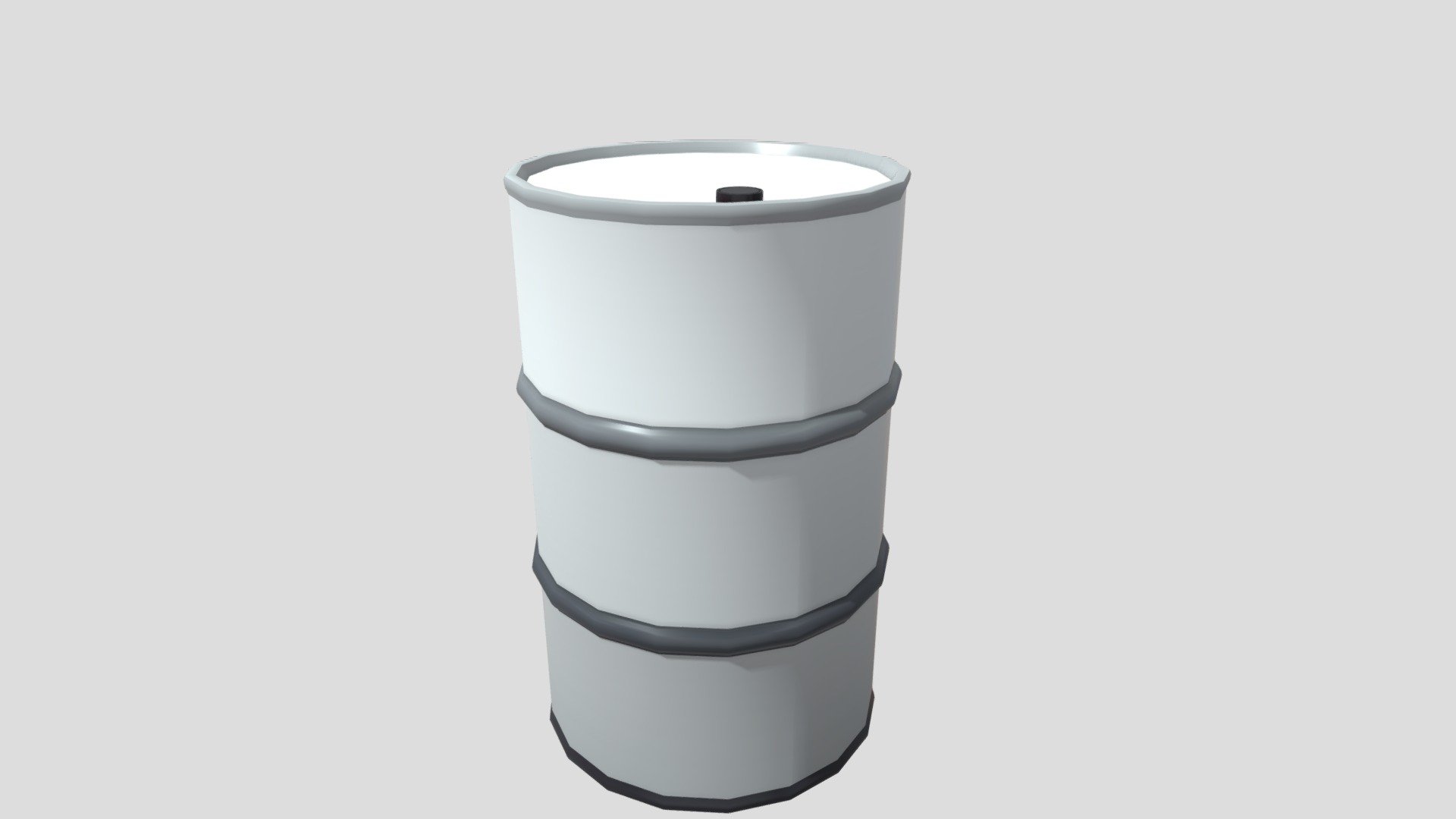 White Barrel - 3D model by Pils (@HughCop) [9d1a09d] - Sketchfab