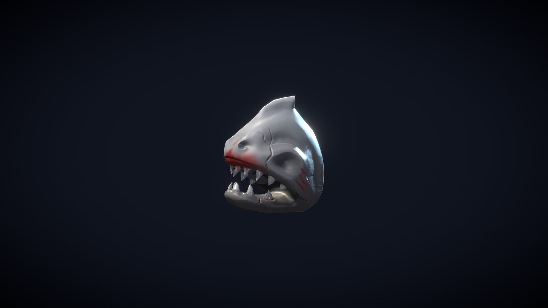 Fish Skull - 3D model by Alicia_Nemery [9d1a1f0] - Sketchfab