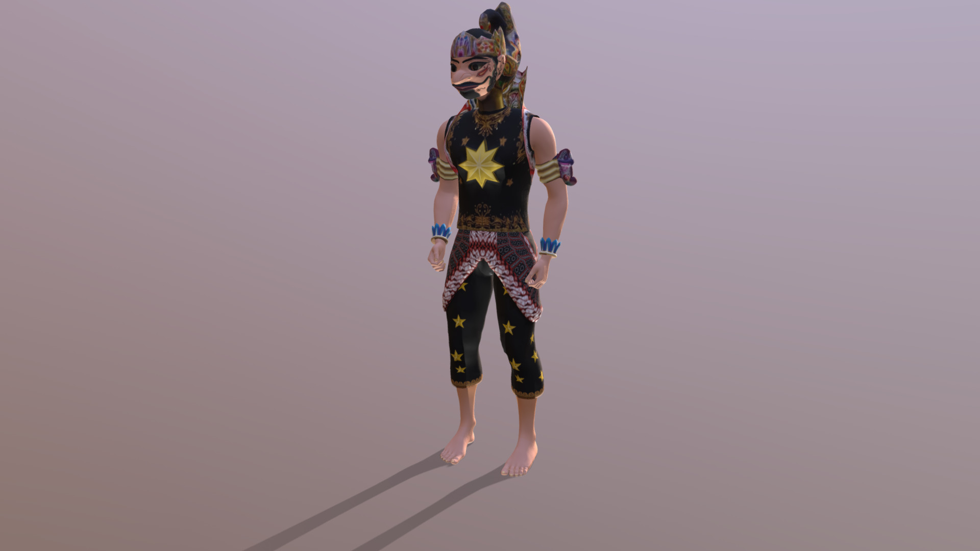3D Gatotgaca- Wayang - 3D model by enruthea007 [9d1a4fa] - Sketchfab