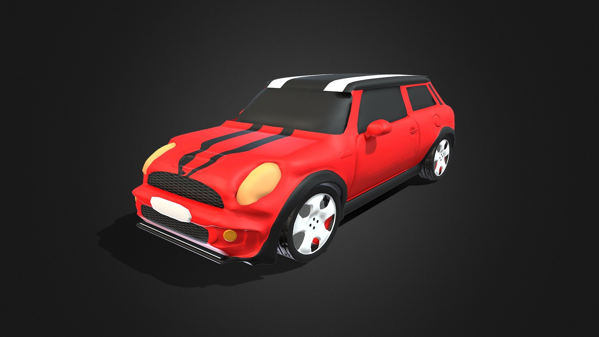 MINI COOPER S - 3D model by elenacarodiaz [9d1a8cb] - Sketchfab