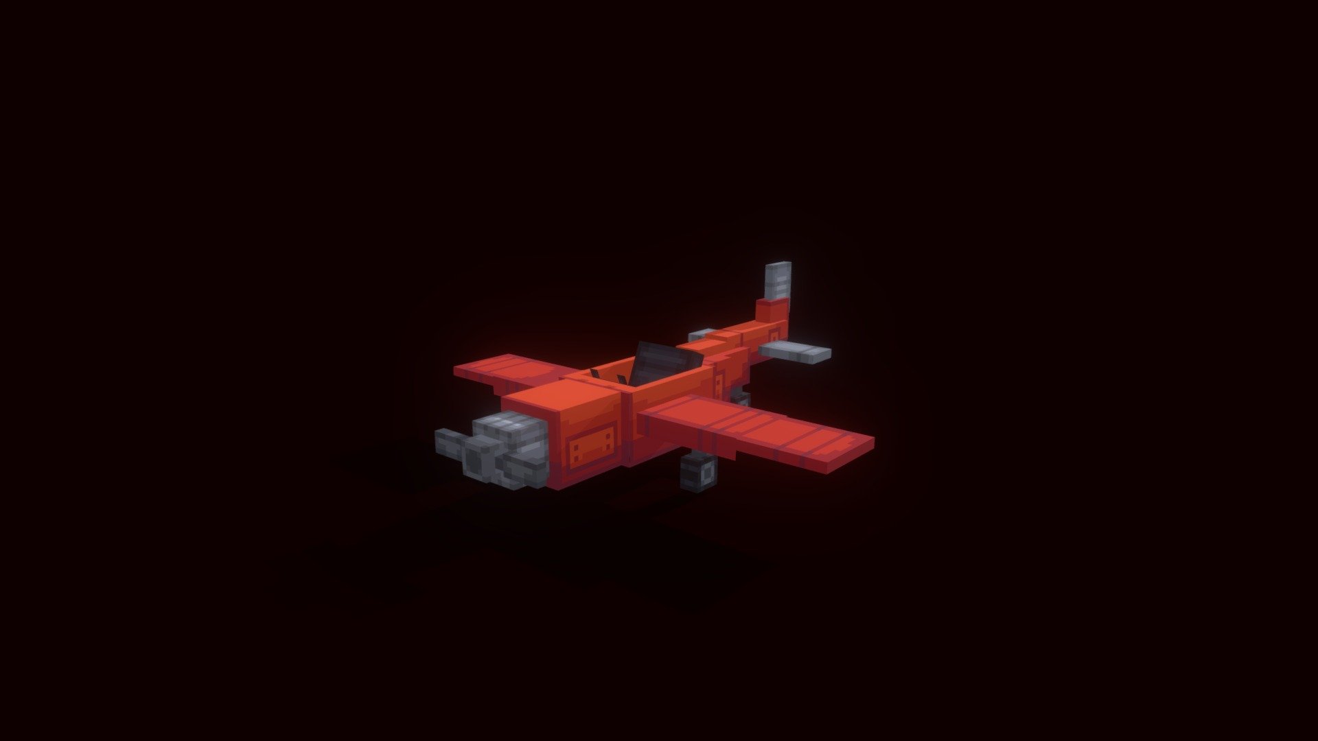red plane - 3D model by RuisZ2 [9d1bec0] - Sketchfab