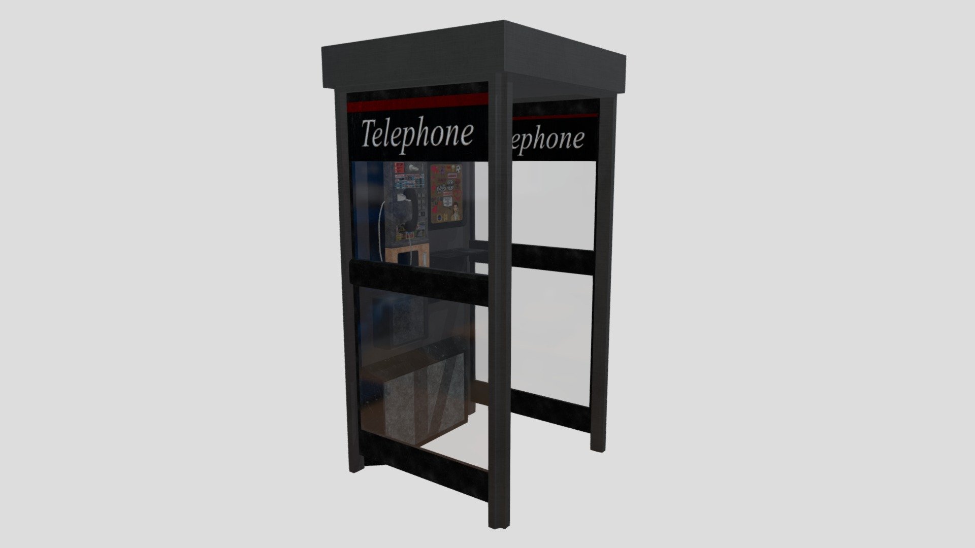 BT PhoneBox Fixed GameReady - 3D model by LordSamueliSolo ...