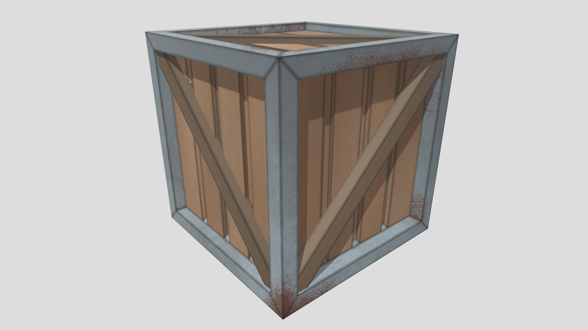 Crate - Download Free 3D model by jakerc10 [9d1d5ce] - Sketchfab