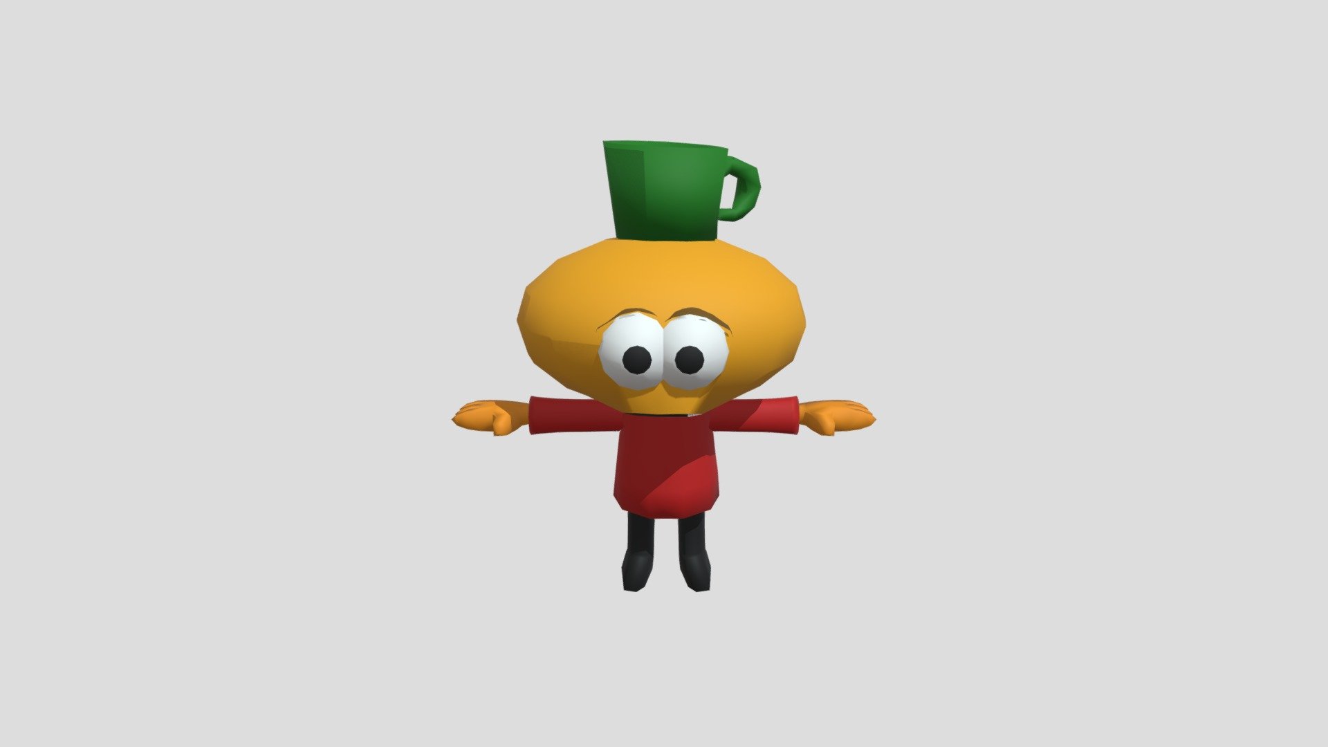 Mugman (original model) - Download Free 3D model by THEREALBIGGRAFIS ...