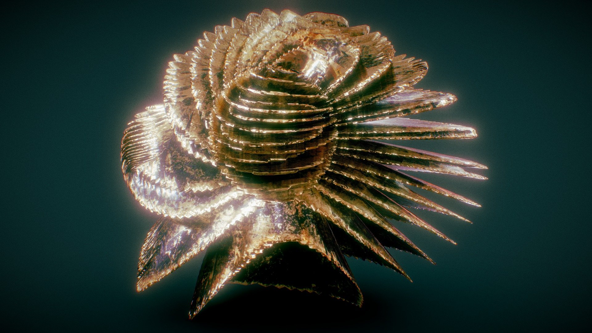 Digital Flower 5 - Buy Royalty Free 3D model by Polygonal Miniatures ...