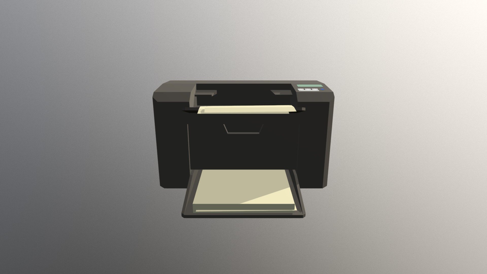 Printer - Household Props Challenge - 3D model by juansu4rez [9d22f21 ...