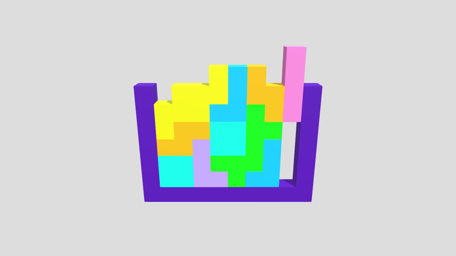 Tetris Blocks - Download Free 3D model by mk (@mklink) [9d233f2 ...
