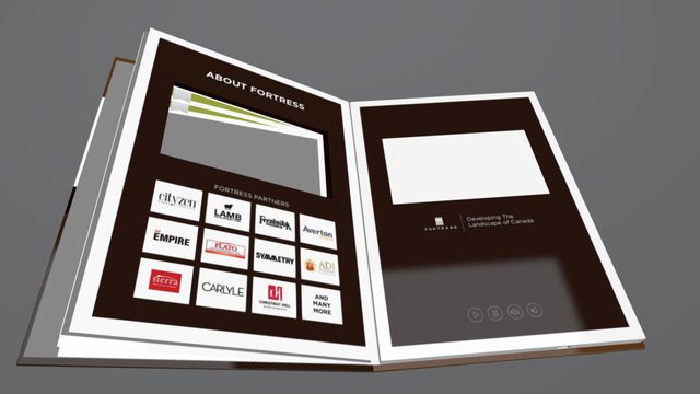 Videobrochure 3D models - Sketchfab