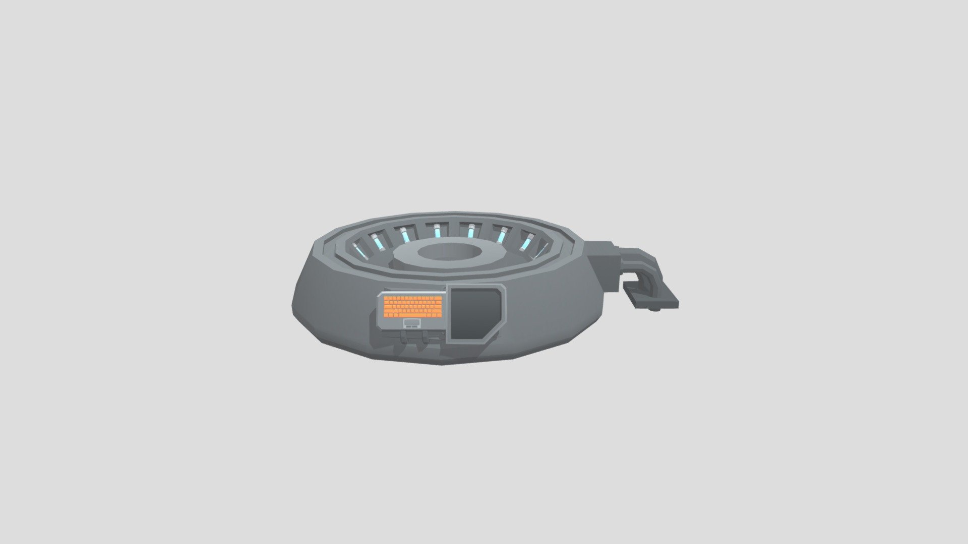 Mars Base Hologram emitter - Download Free 3D model by PatrickStevens ...