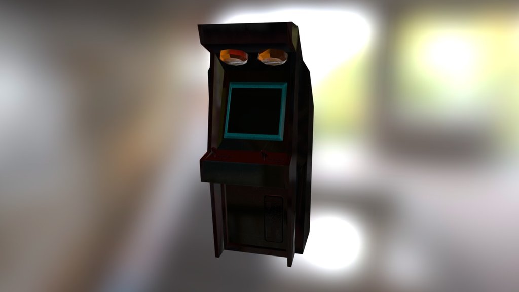 Arcade Machine - 3D model by Calcypher (@vephriel) [9d255e6] - Sketchfab