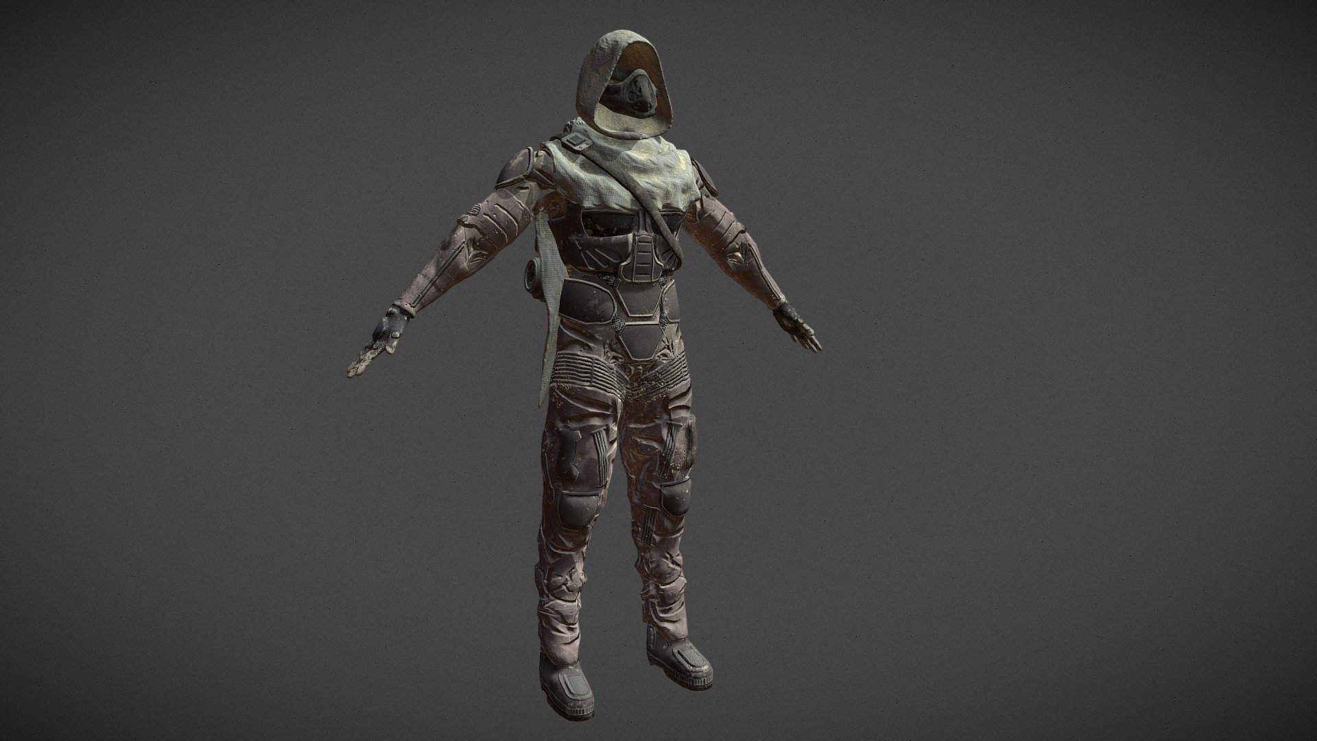 Dune Fremen Stillsuit + Accessories - Buy Royalty Free 3D model by ...