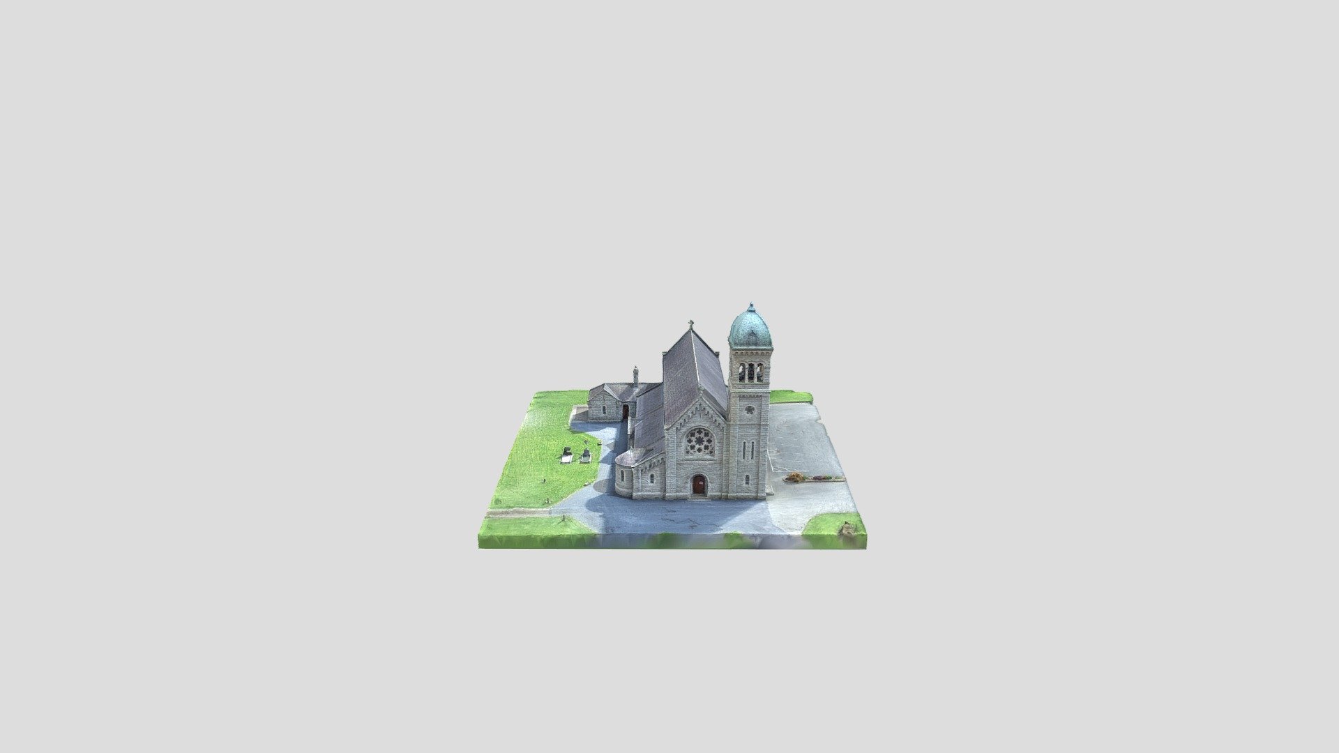 St. Peters Catholic Church, Dromiskin, Co. Louth - 3D model by ...