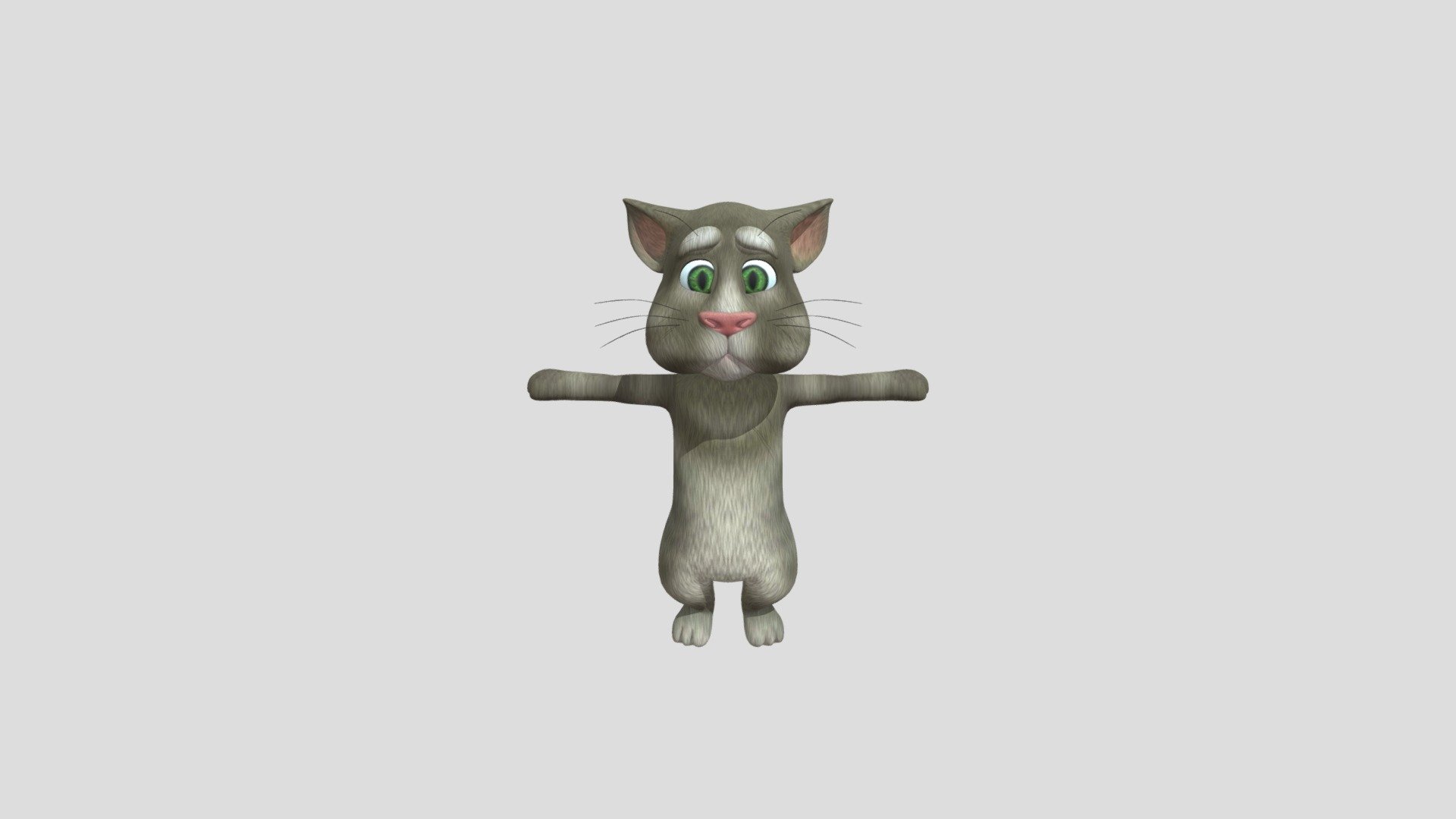 My Talking Tom model i made :D - Download Free 3D model by dinglepoohole [9d27ad5] - Sketchfab